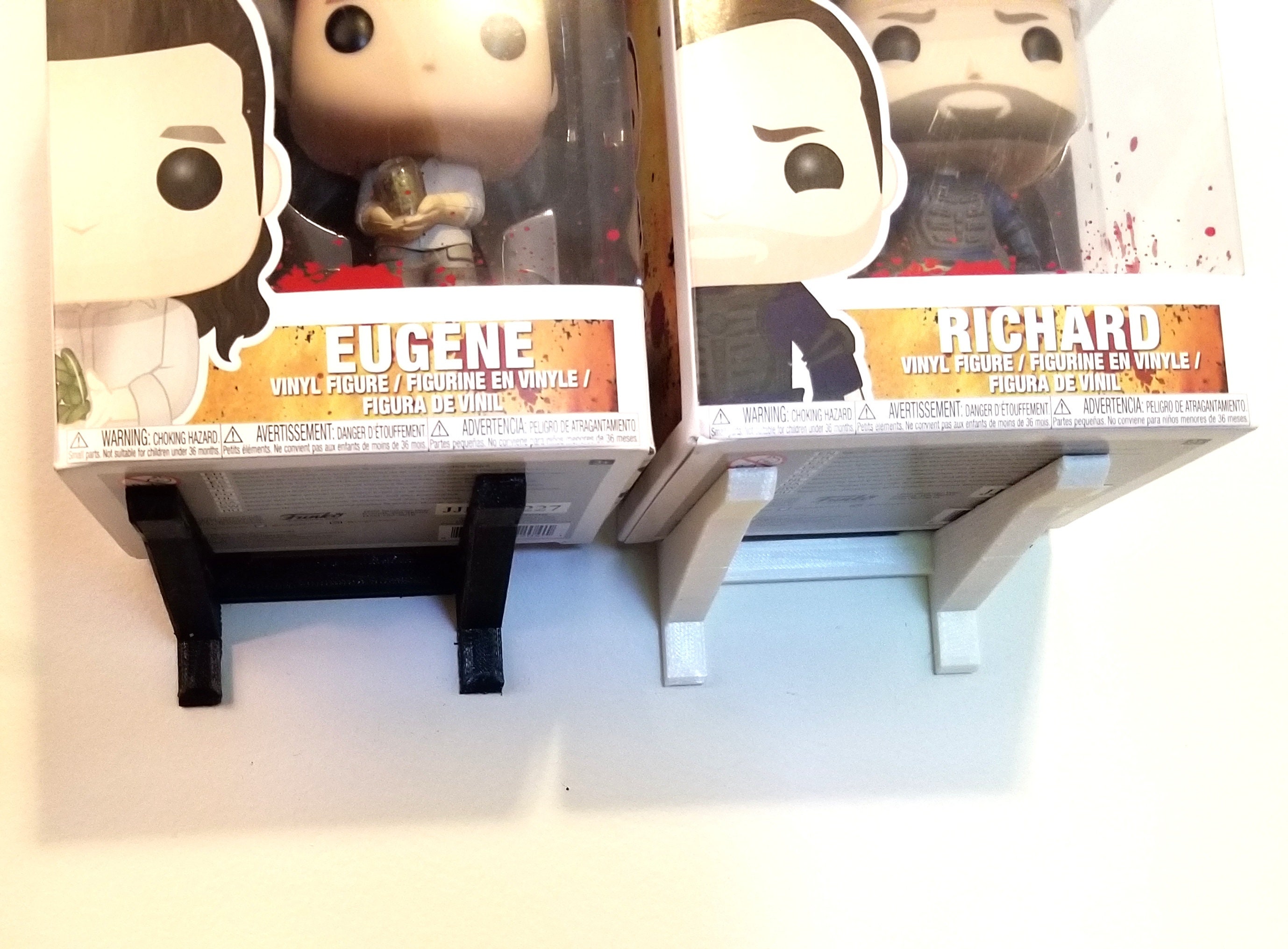 Two White Individual Funko Pop Display Shelf / Bracket for | Etsy