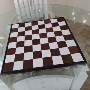 Tall 7-inch High Chess Set 7.6" Kings Felt and Weighted Bottoms, an ...