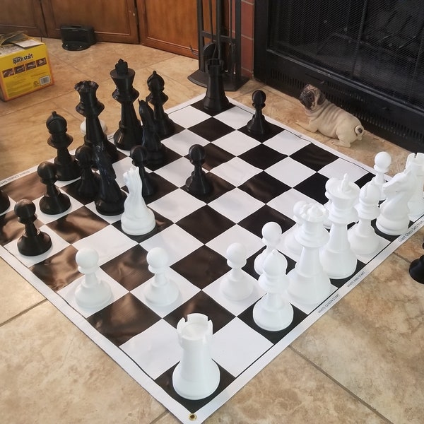 Large Chess Set - Etsy