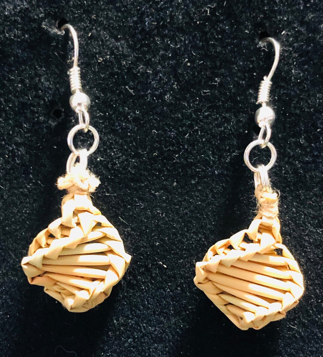 Corn Dolly Drop Ear Rings - Etsy