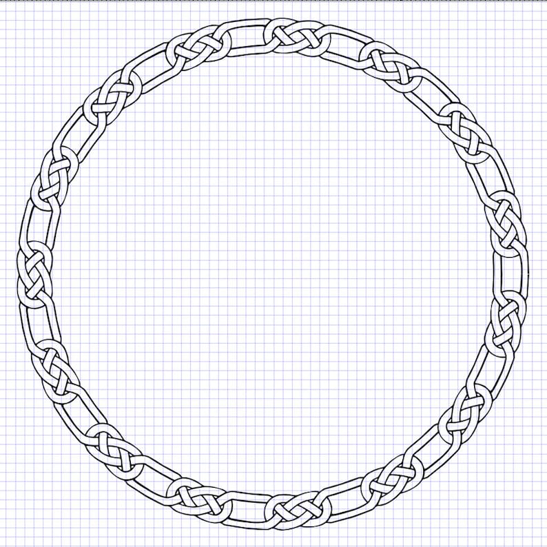 Celtic Circular Bands 12 PES / SVG Designs - Etsy