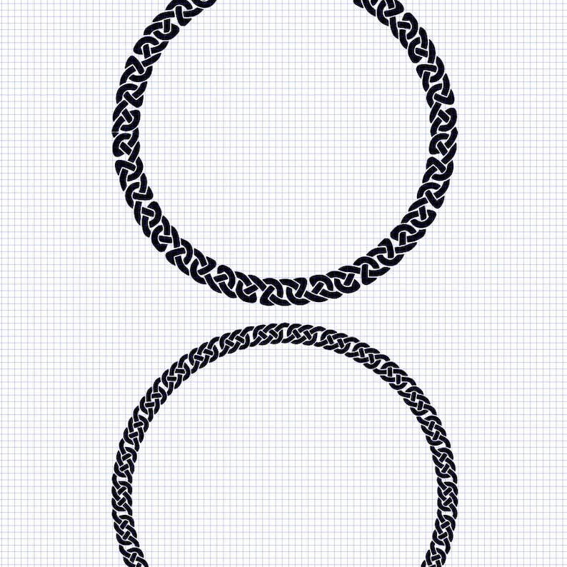 Celtic Circular Bands 12 PES / SVG Designs - Etsy