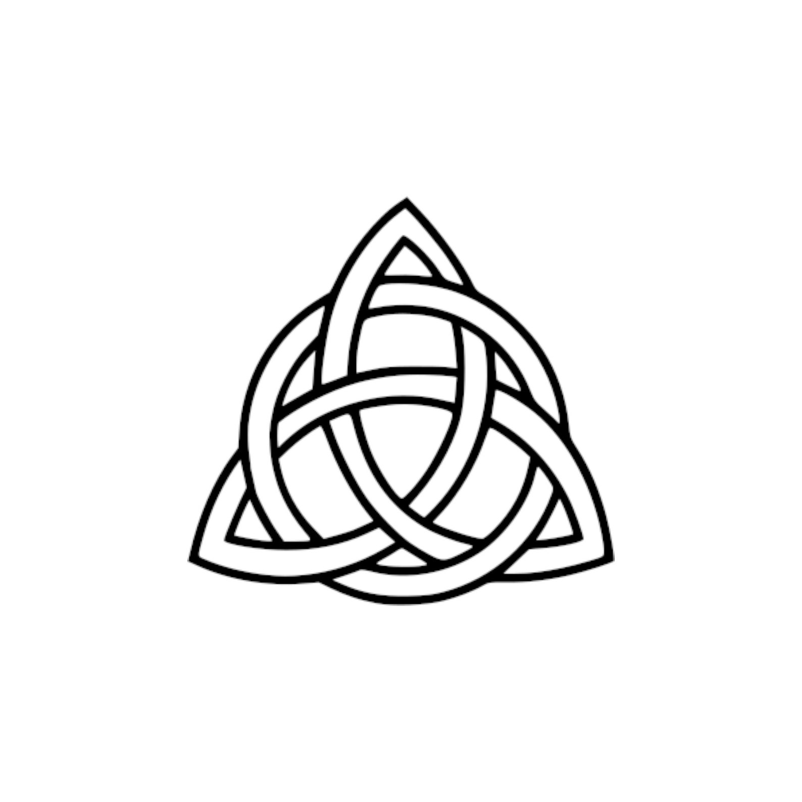 Celtic Tri Closed Knot - SVG File - Etsy