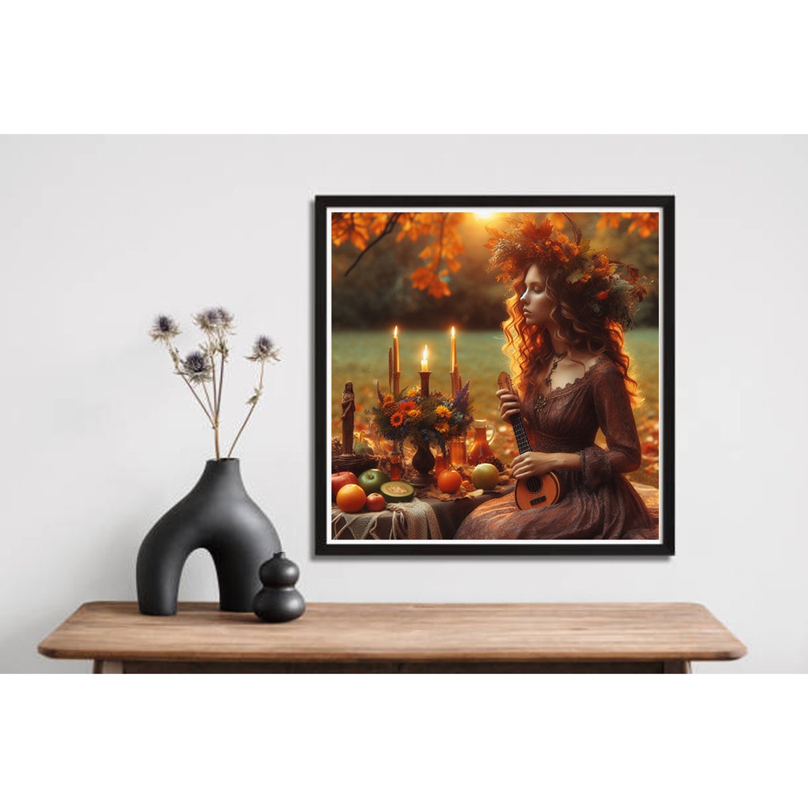 Mabon Goddess of the Autumn Equinox - 4 Printable Images - Etsy