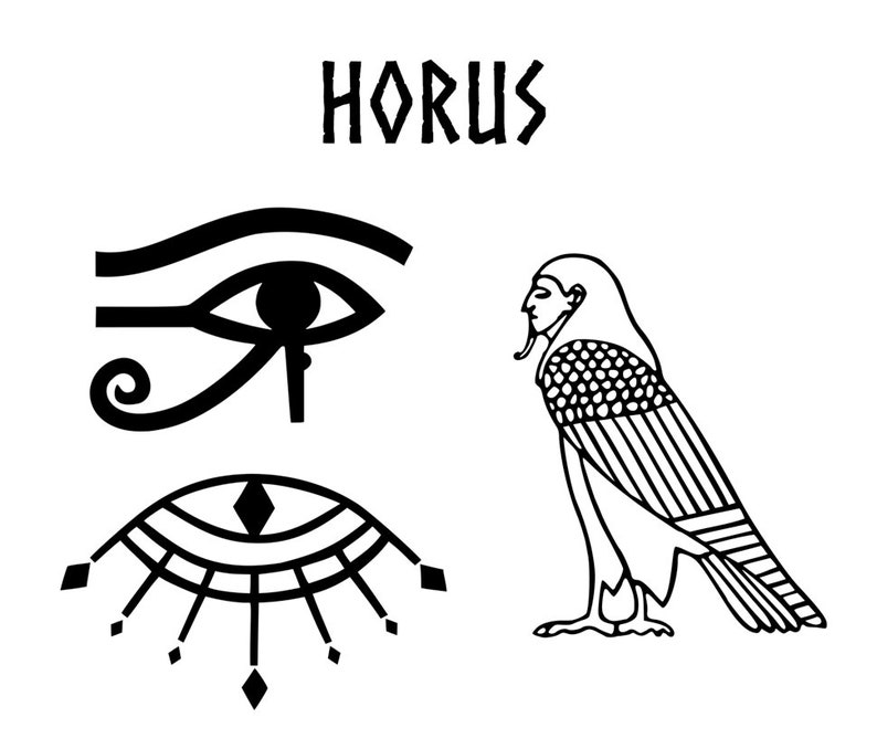 Egyptian Gods Hieroglyphics Symbol Set 1 Anubis Osiris and - Etsy Egyptian Gods Hieroglyphics Symbol Set 1 Anubis Osiris and - Etsy