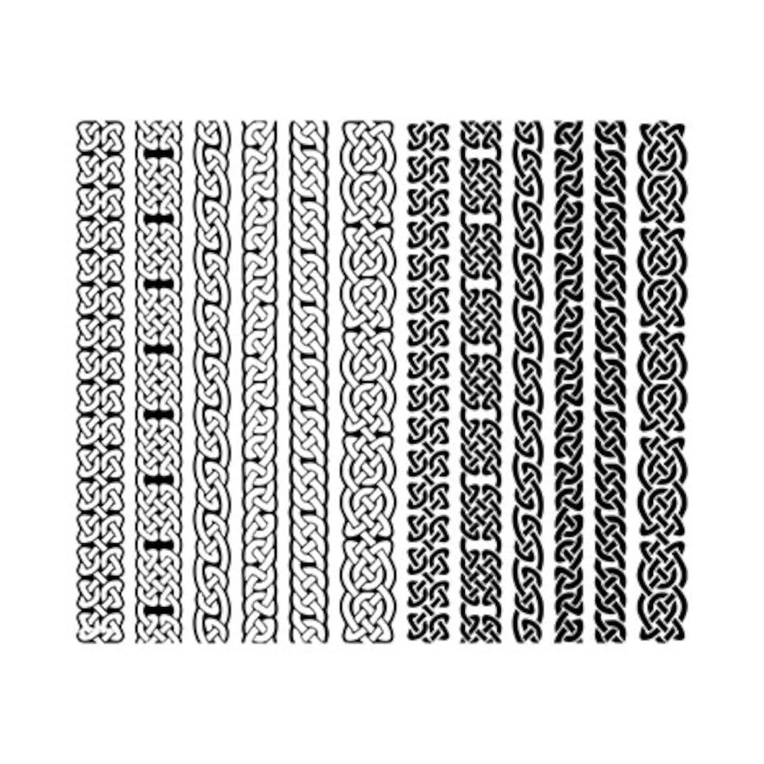 Celtic Bands - 12 Separated SVG Designs - Etsy