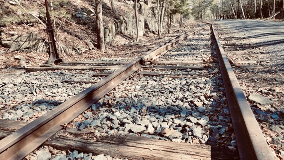 Abandoned Train Tracks Photography