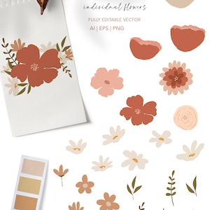 Feminine Clipart, Abstract Woman Clipart, Black Girl Illustration ...