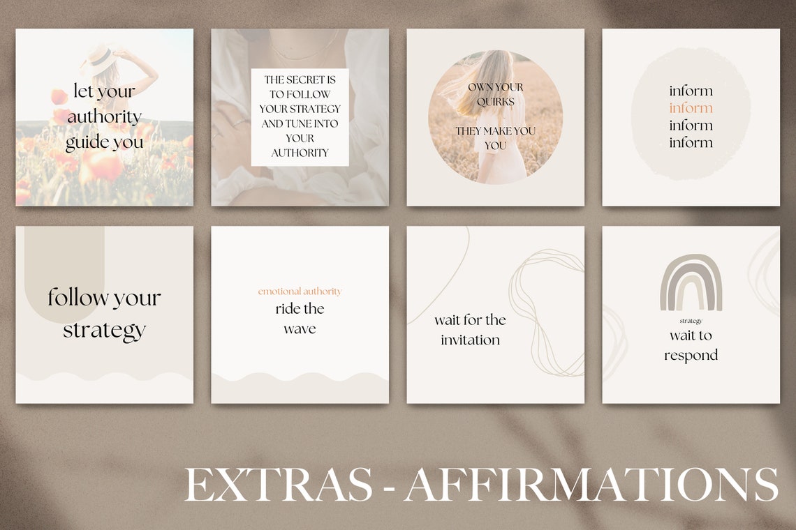 Human Design, Instagram Template, Bodygraph, Social Media Template ...