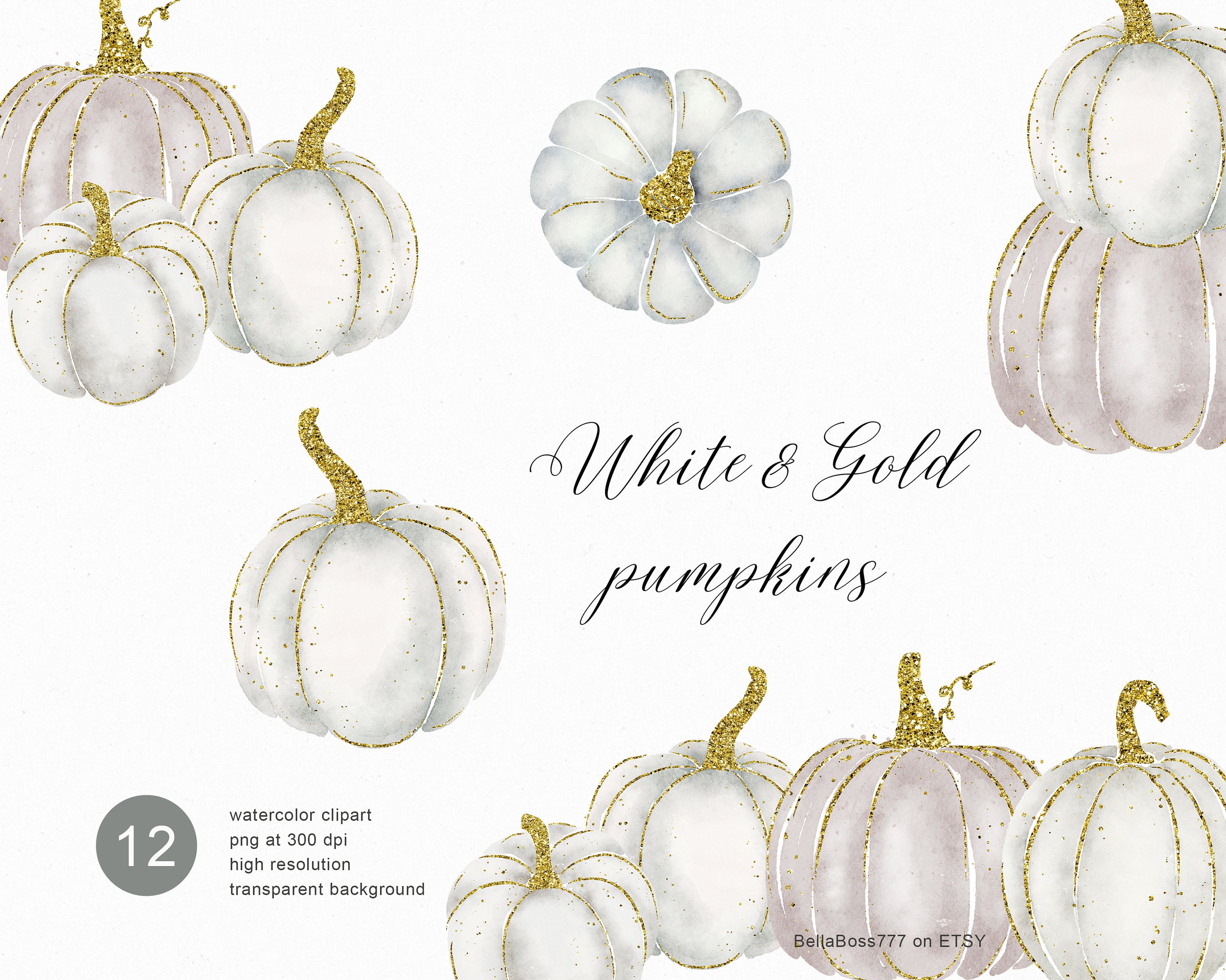 Potted Plants Clipart Black And White Pumpkin