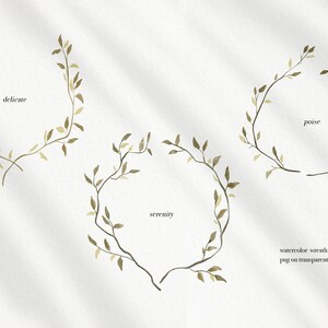 Watercolor Leaves, Watercolor Wreath, Leaves Wreath, Watercolor ...