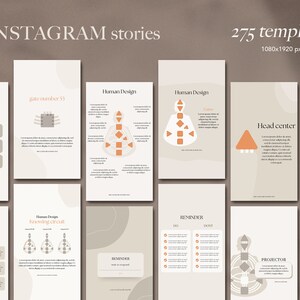 Human Design, Instagram Template, Bodygraph, Social Media Template ...