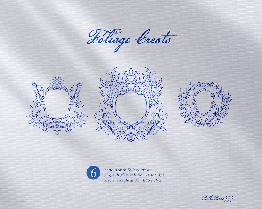 Wedding Crest Clipart, Wedding Frames, Fine Art, Line Art, Logo Clipart ...
