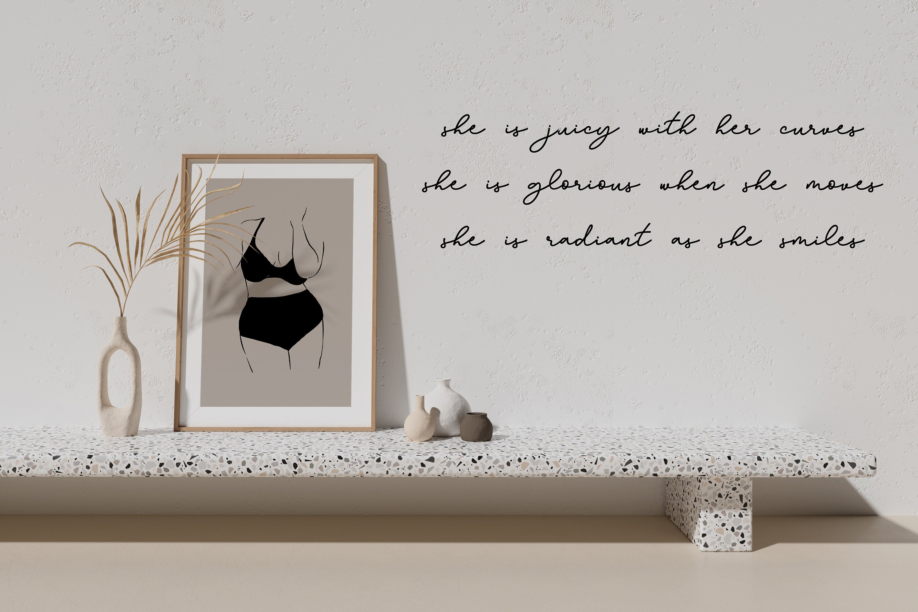 Curvy Woman Female Line Art Woman Line Art Body Positive - Etsy