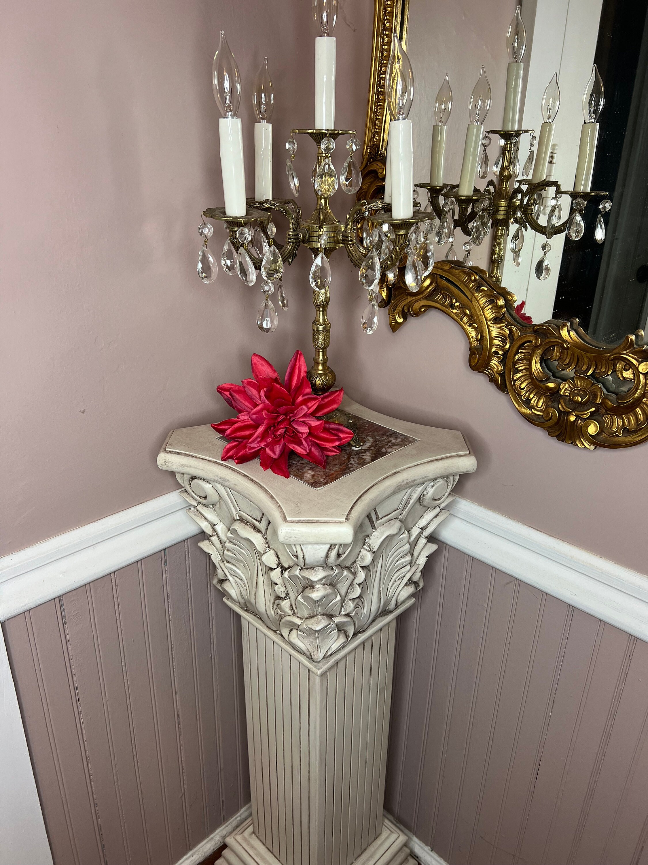 Baroque Style Ornate Plant Stand | Bust Stand - Etsy