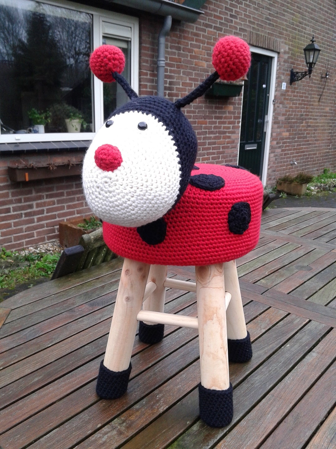 Animal Stool Ladybug - Etsy