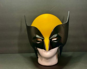 3D Printed Wolverine Mask Full Size Cosplay Costume Accessory for Comic ...