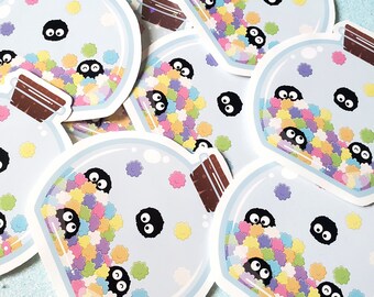 Soot Sprite Sticker - Etsy