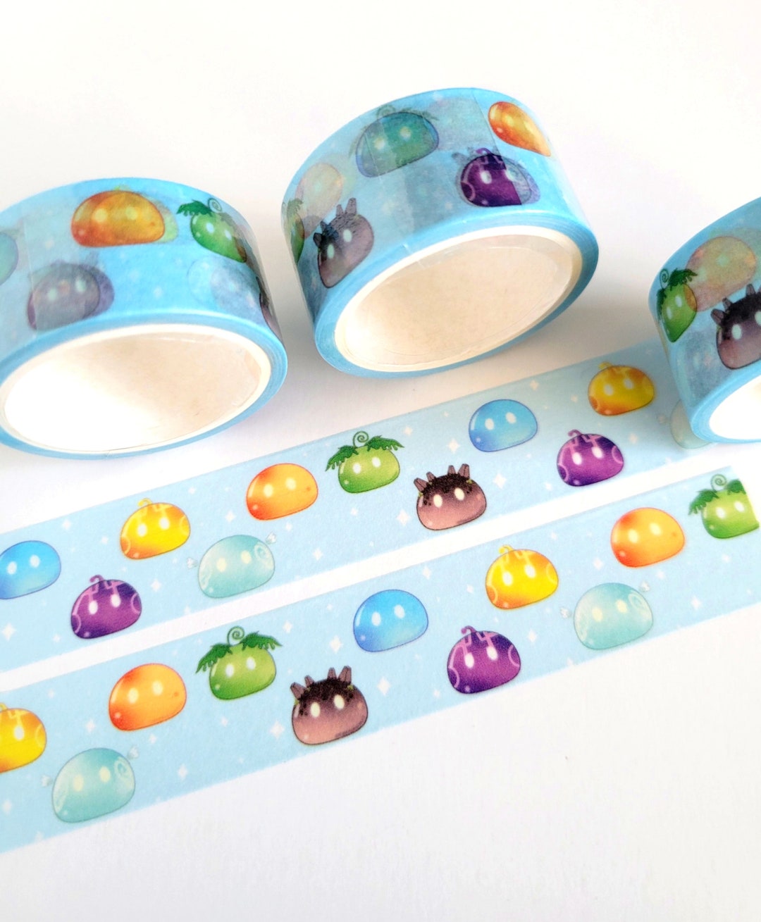 Cute Genshin Impact Slime Washi Tape - Etsy