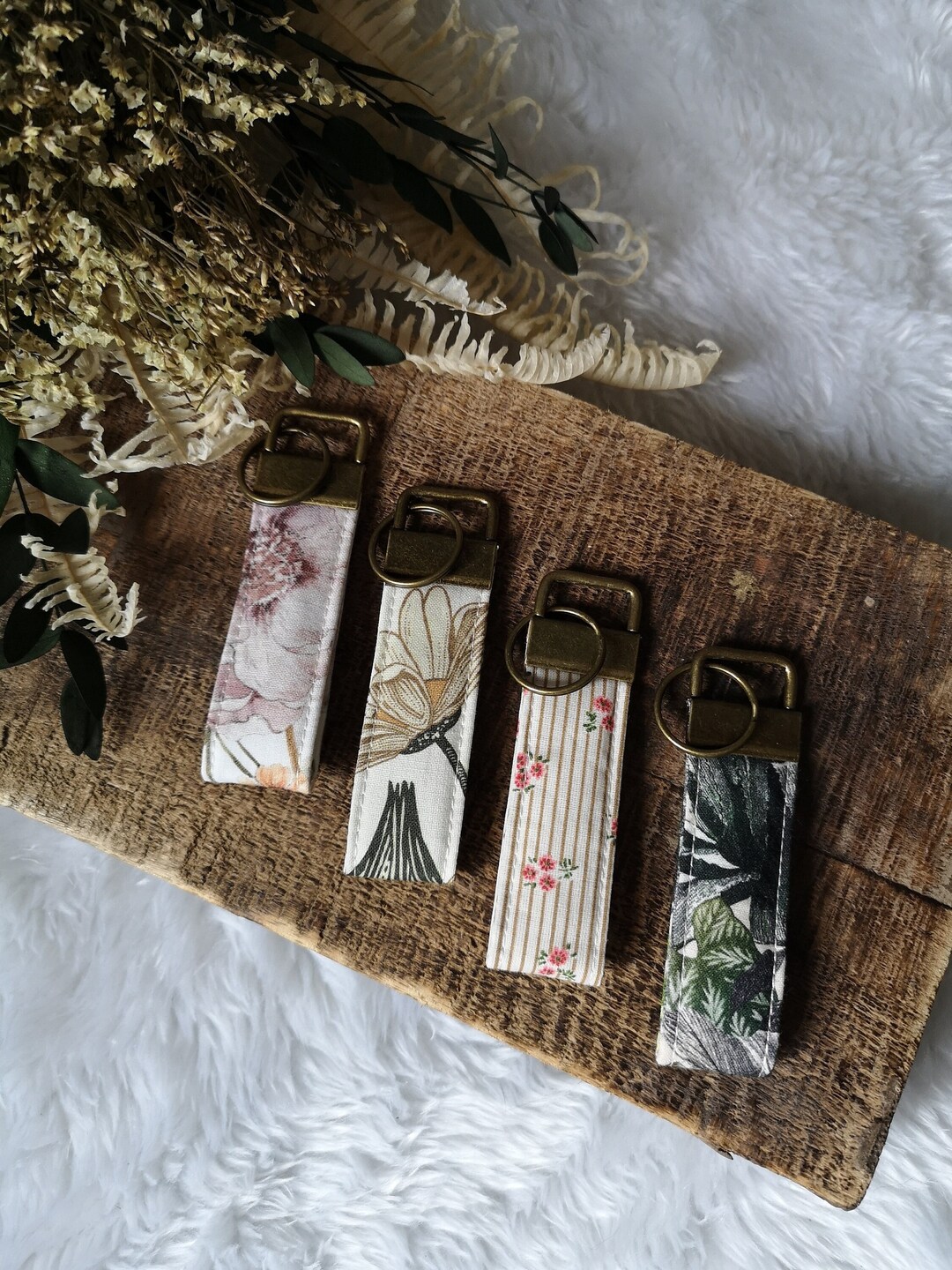 Key Ring / Fabric Key Ring / Bag Jewelry - Etsy