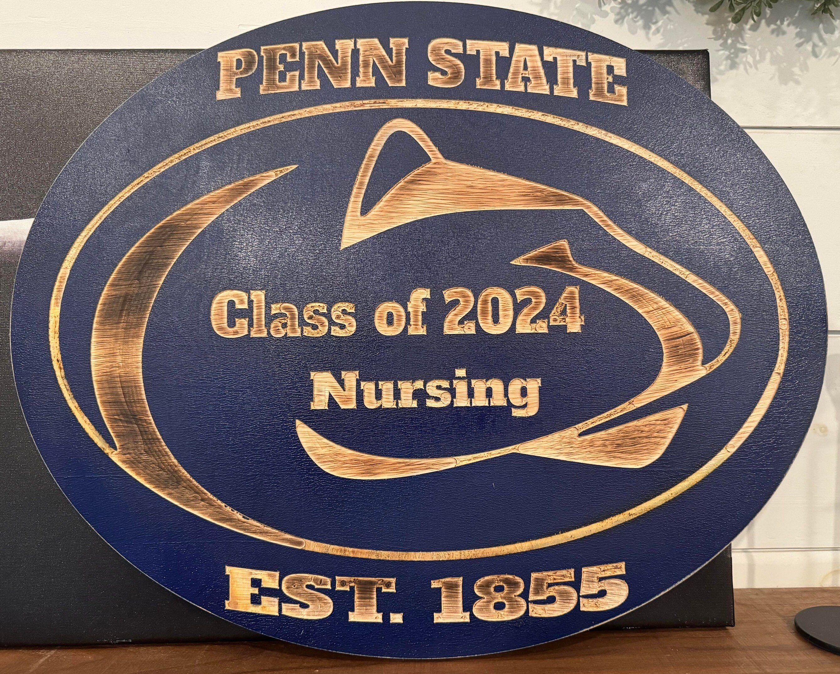 Penn State Graduation Plaque - Etsy