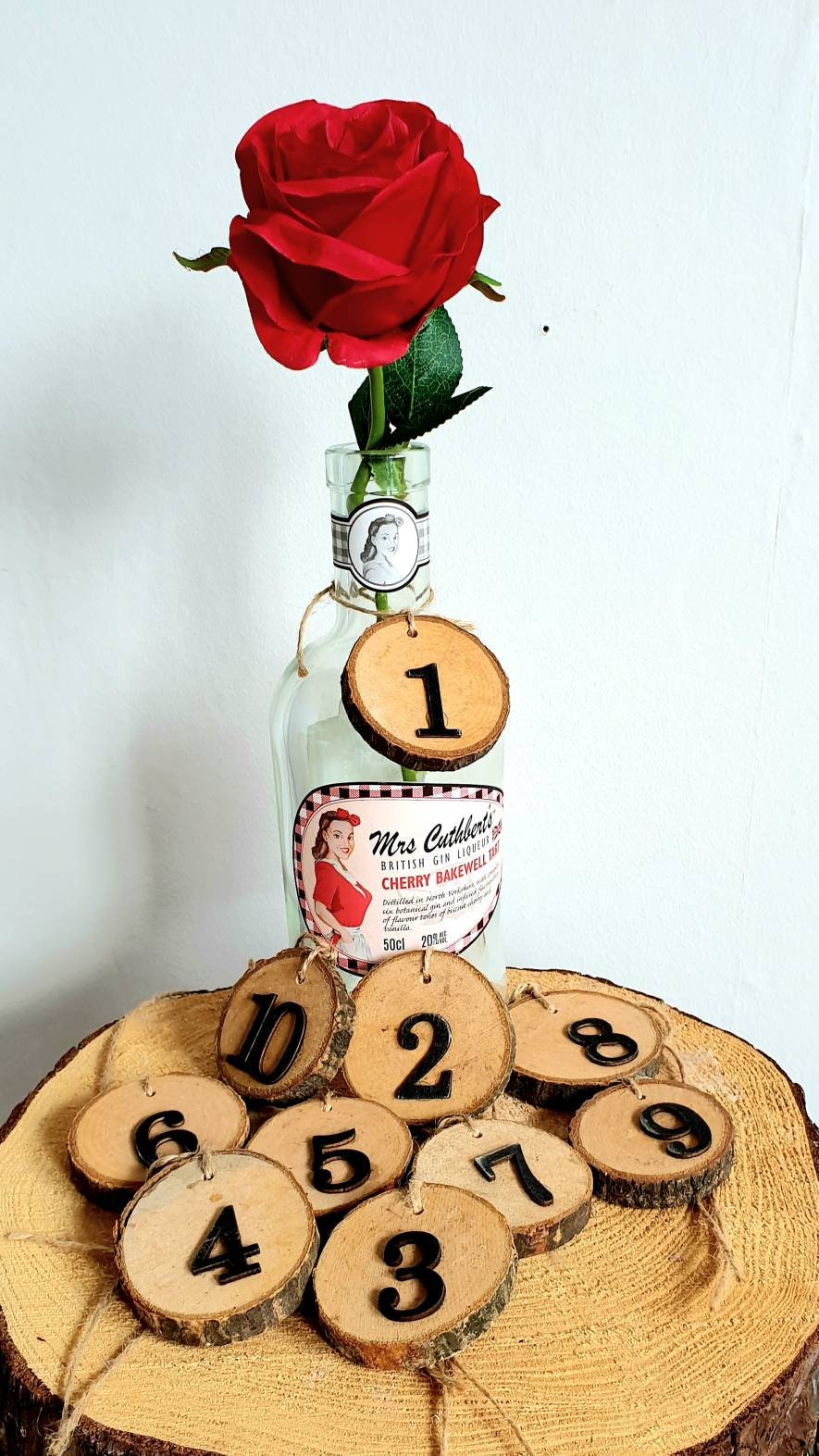 1-10 Wooden Hanging Table Numbers Table Decor Wedding | Etsy