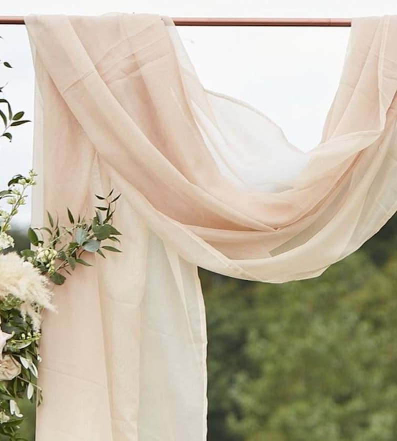 Ivory Draping Fabric Wedding Backdrop Wedding Drapes - Etsy