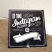 Instagram Sign Social Media Wedding Sign Cardboard | Etsy UK