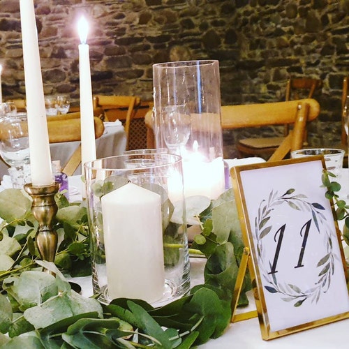 Gold Table Number Frame Wedding Table Number Frame Photo - Etsy UK