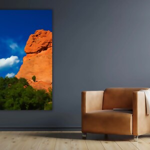 Colorado Springs Rocky Mountains Wall Art, Garden of the Gods Pikes ...