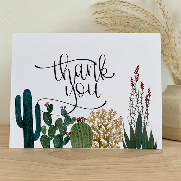 Cactus Greeting Card - Etsy