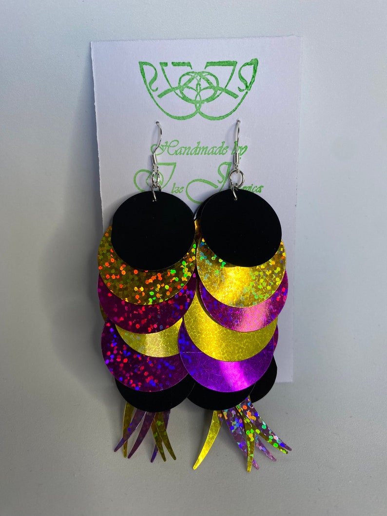 Freestyle Dance Earrings, Disco, Rhinestone Earrings, Ballroom & Latin ...