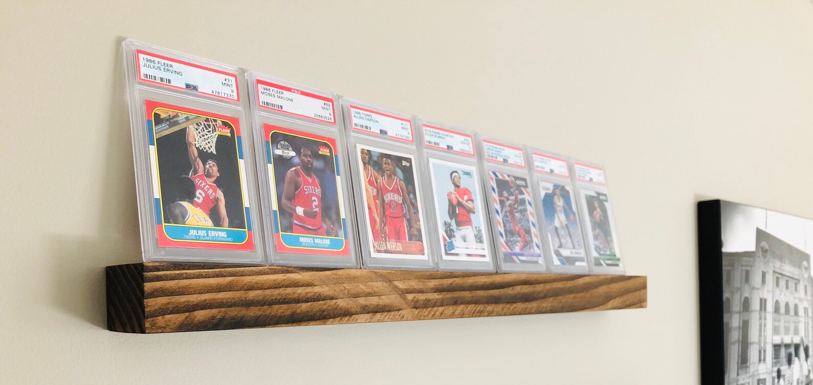 Sports Card Display Shelf | Etsy