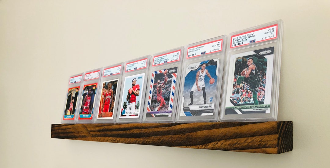 Sports Card Display Shelf - Etsy