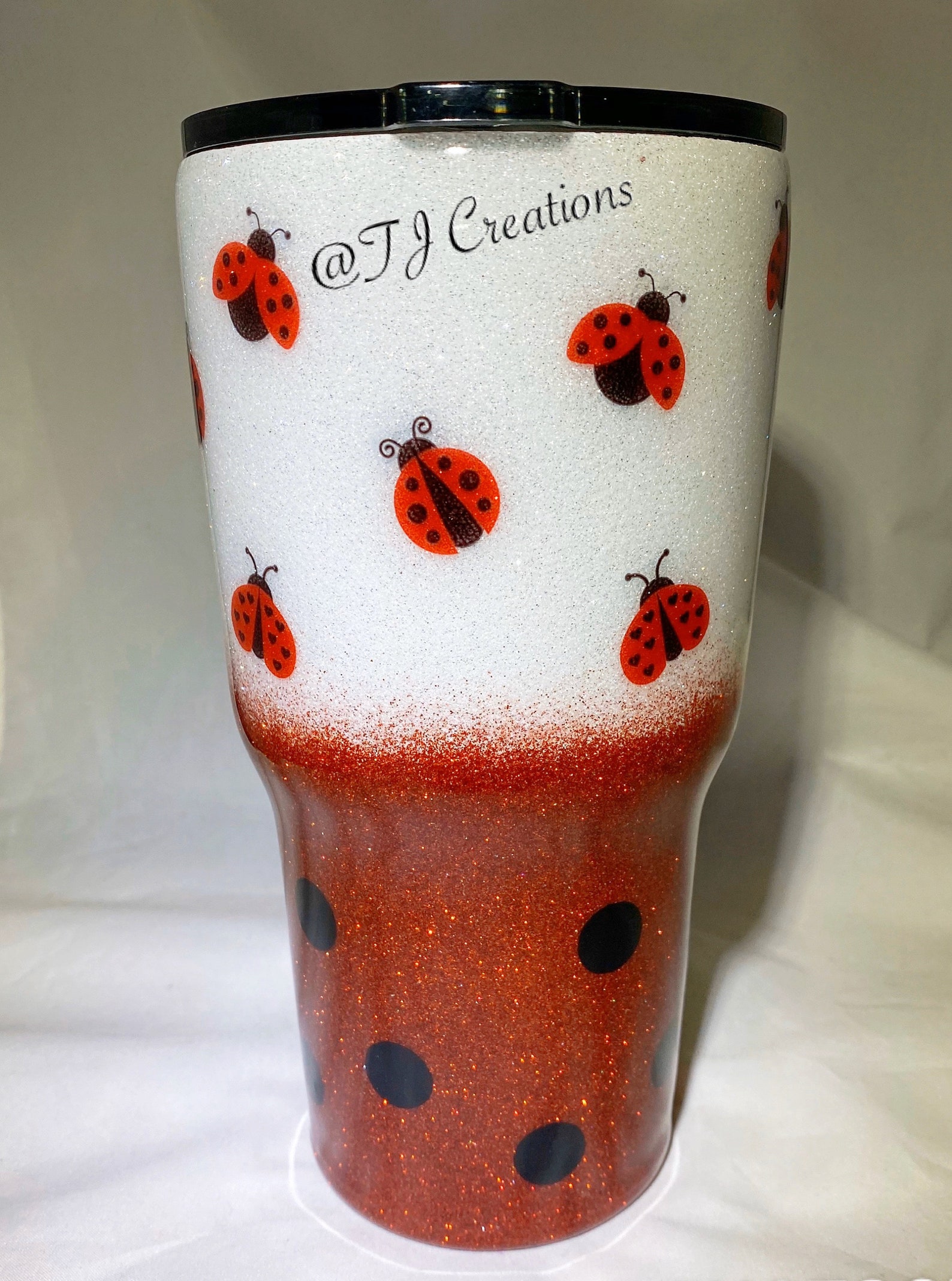 Ladies Women Ladybug Tumbler Bling Cup - Etsy