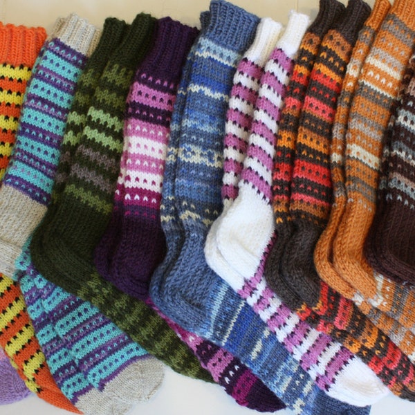 Handmade Socks - Etsy