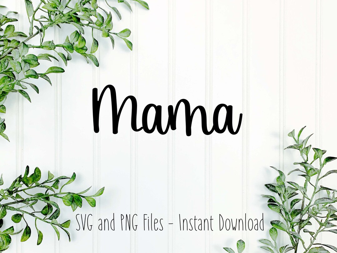 Mama SVG - Etsy