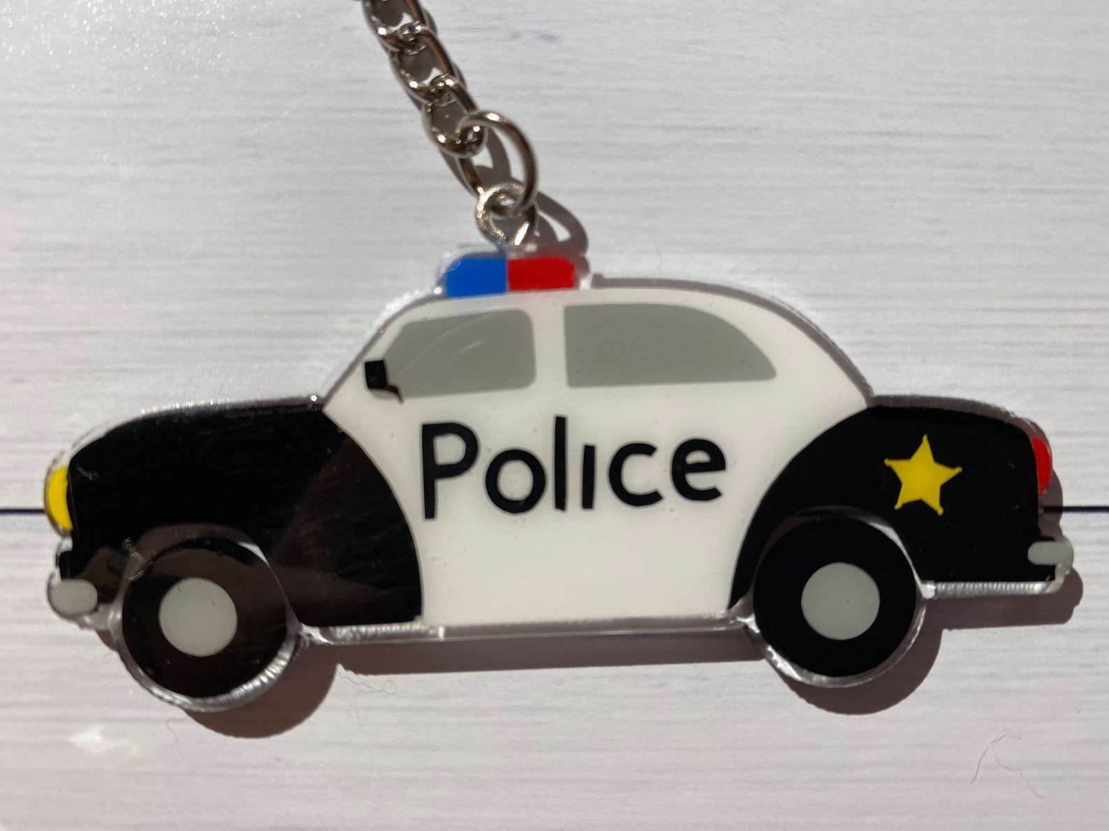 Police Keychain/police Car/police Officer Keychain/police - Etsy UK