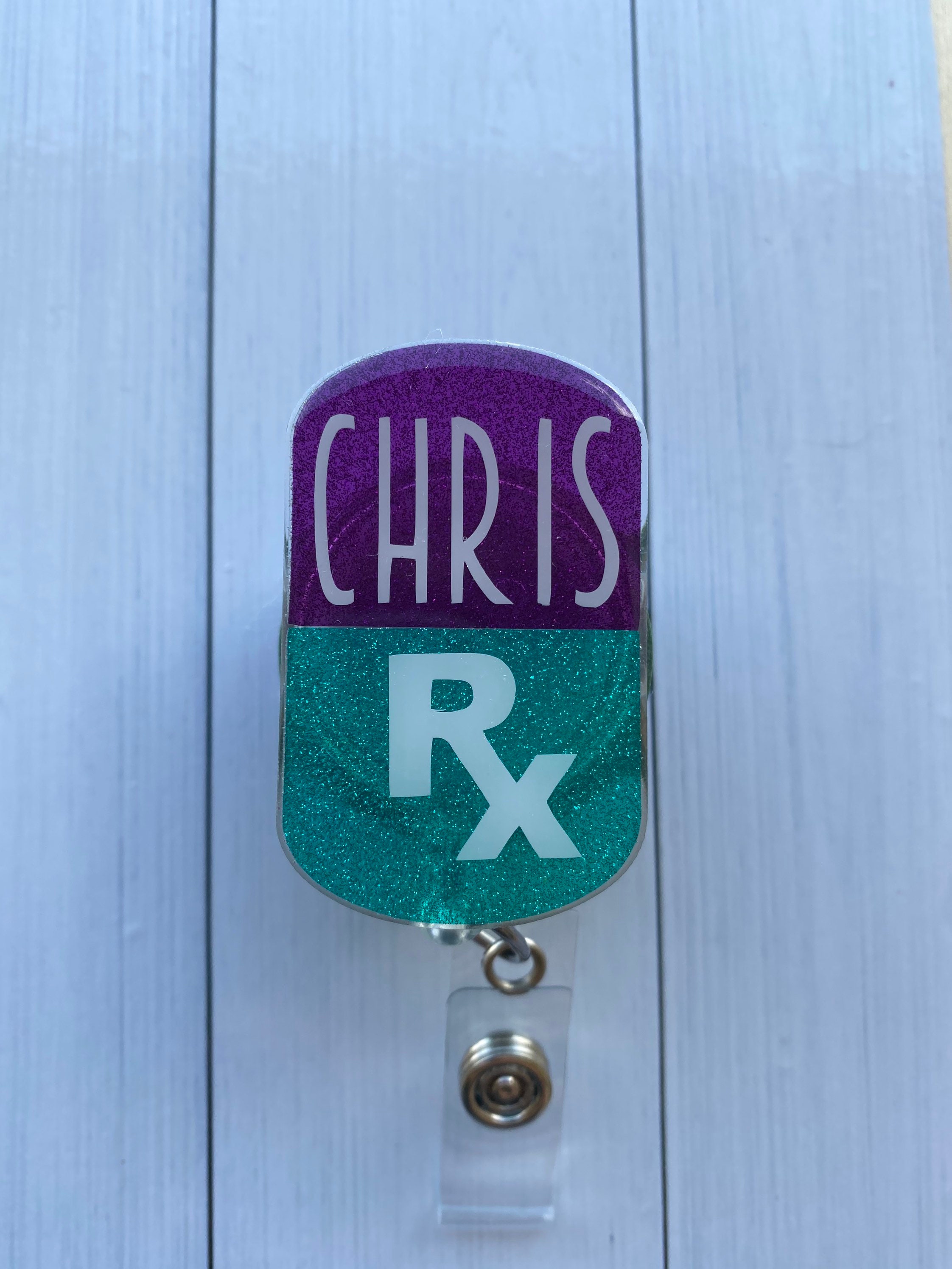 Pill Badge Reel Pharmacy Badge-pill Name Badge Pharmacy - Etsy UK