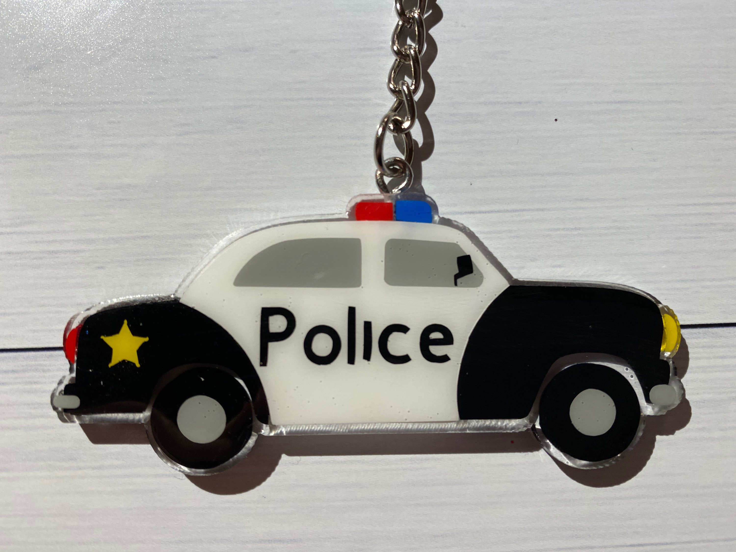 Police Keychain/police Car/police Officer Keychain/police - Etsy UK