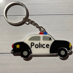 Police Keychain/police Car/police Officer Keychain/police Gift/police ...