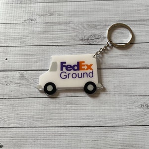 Delivery Truck Keychain/fedex Truck/fedex Delivery Truck Keychain/fedex ...