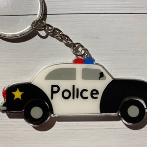 Police Keychain/police Car/police Officer Keychain/police Gift/police ...