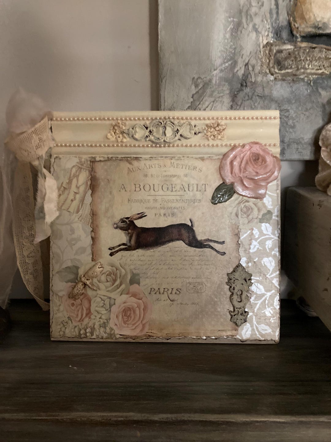 Running Hare, Spring Decor, Easter Décor, Shelf Sitter, 2 Kinds - Etsy