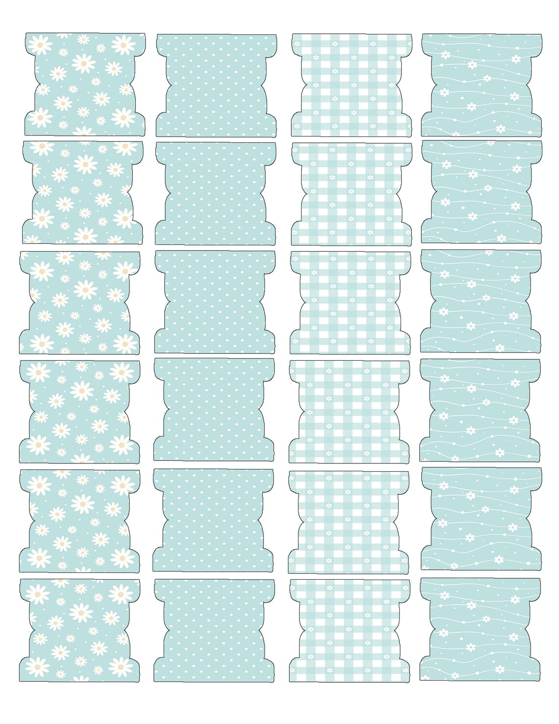 Printable Bible Tabs, Sage Green Daisy Bible Tabs, Digital Tabs, DIY ...