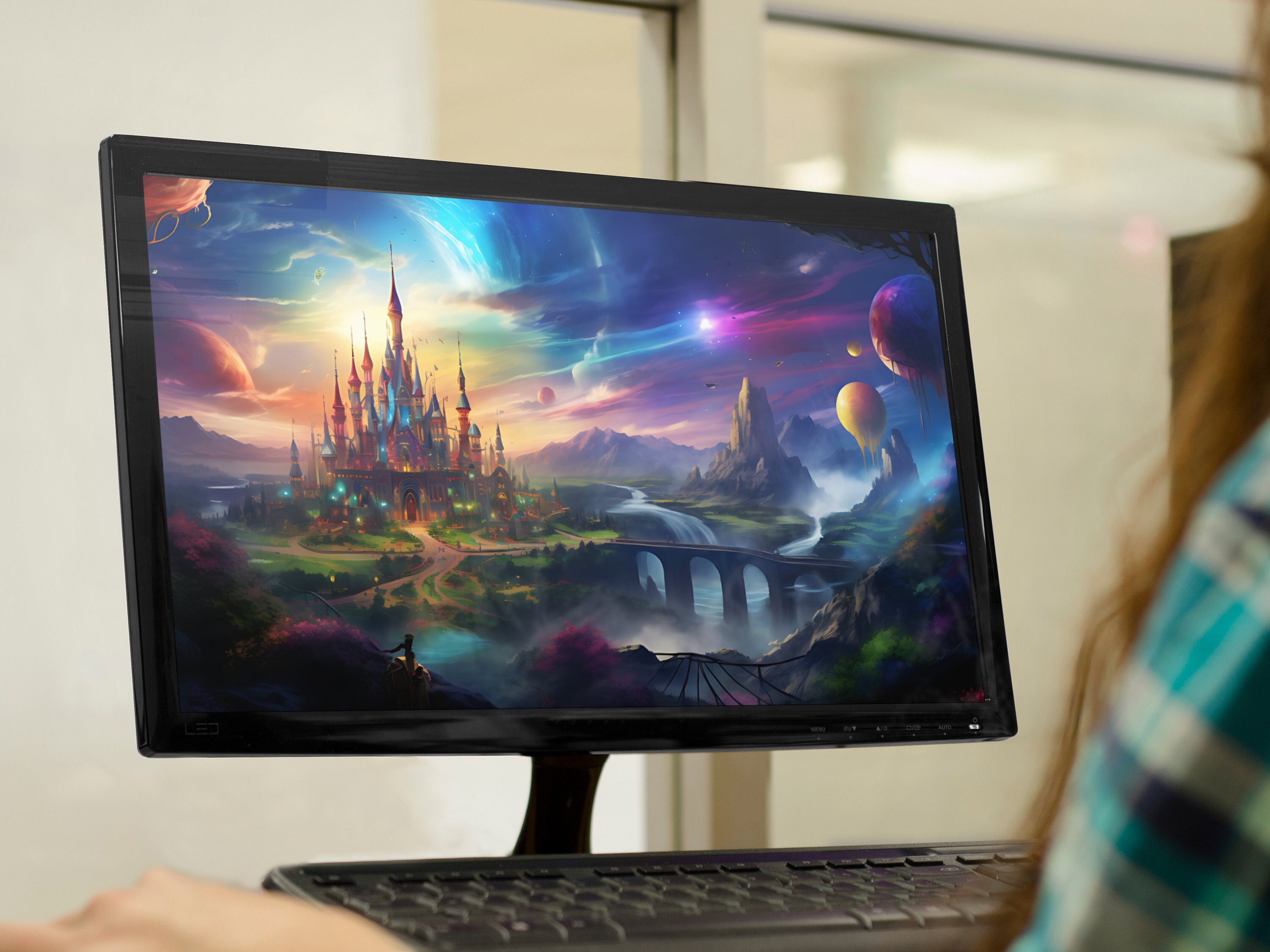 Eight Fantasy World Screensaver Desktop Wallpaper Bundle 4K - Etsy