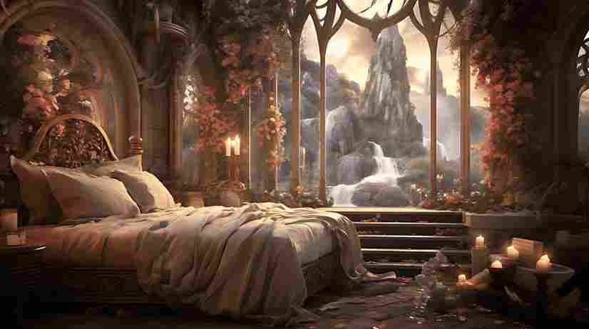 Eight Fantasy Bedroom Screensavers Desktop Wallpaper Bundle, 4K HD ...