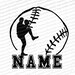 Baseball Pitcher SVG, Cricut Silhouette Cut File, Instant Digital ...