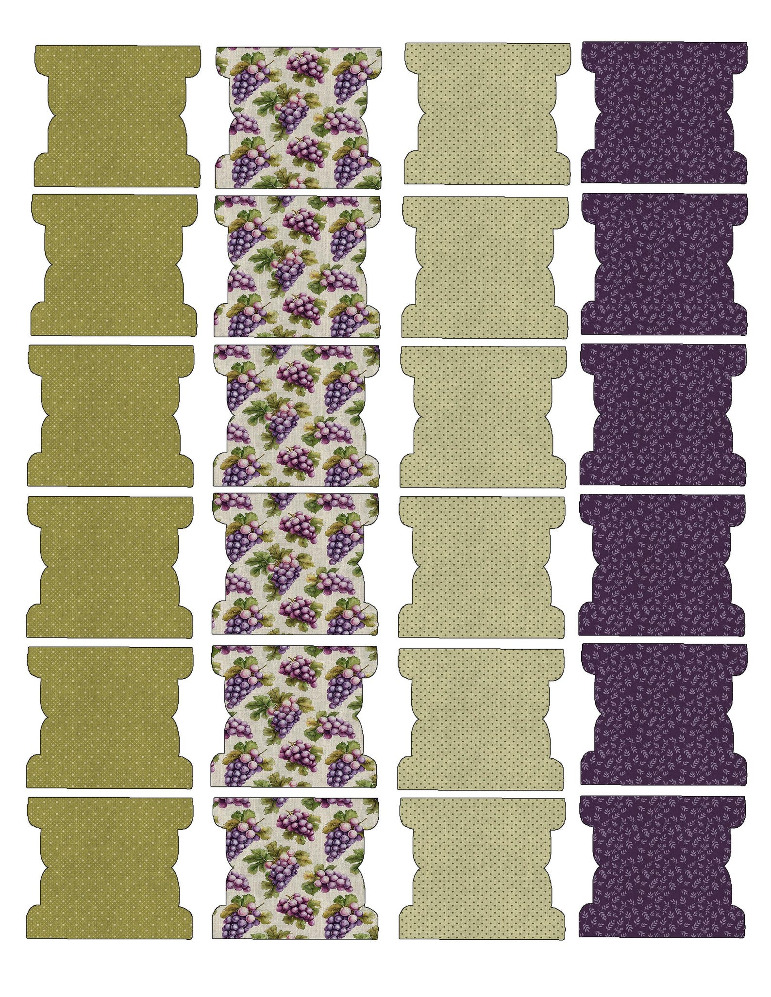 Printable Bible Tabs, Sage Green & Grape Bible Tabs, Digital Tabs, DIY ...