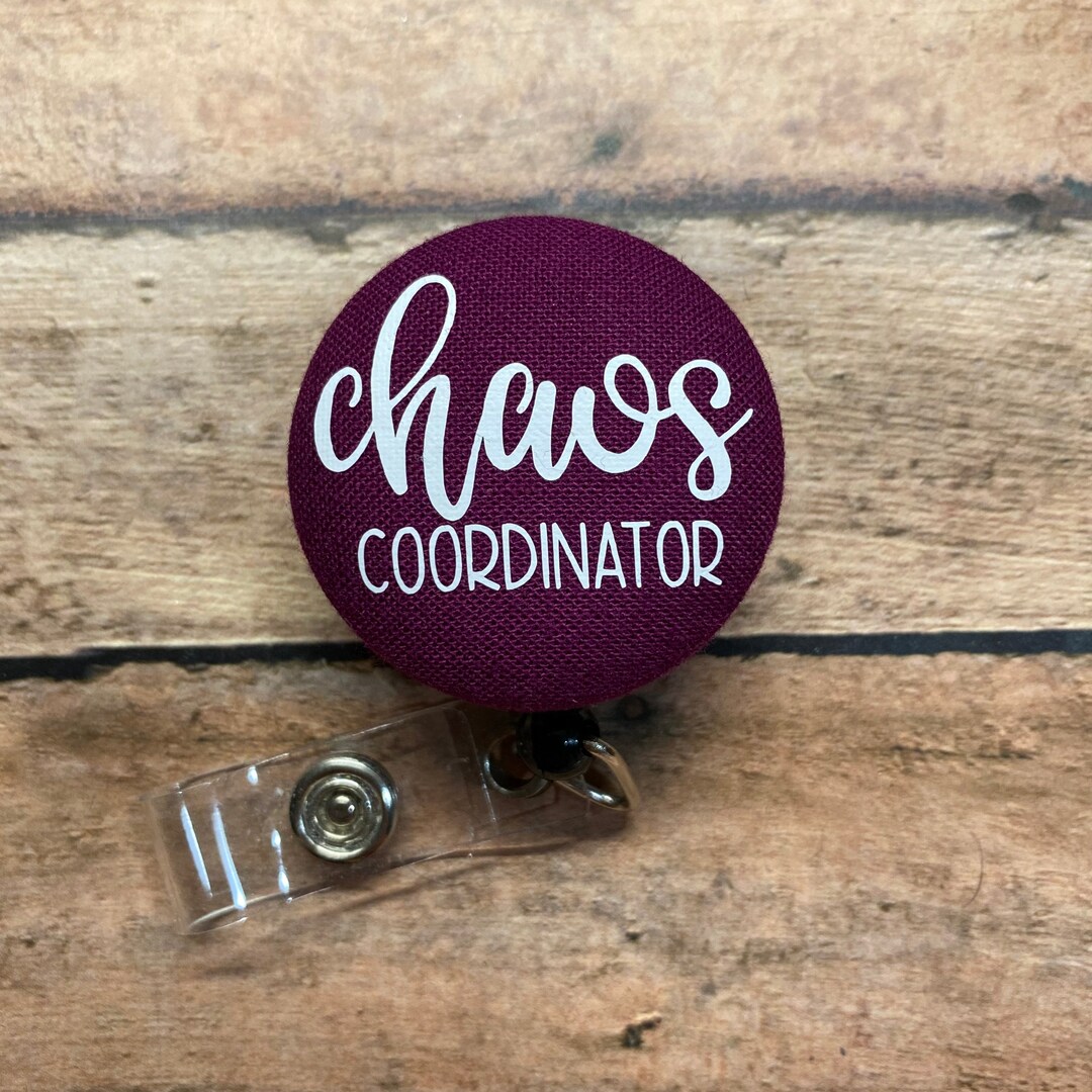 Chaos Coordinator Badge - Etsy
